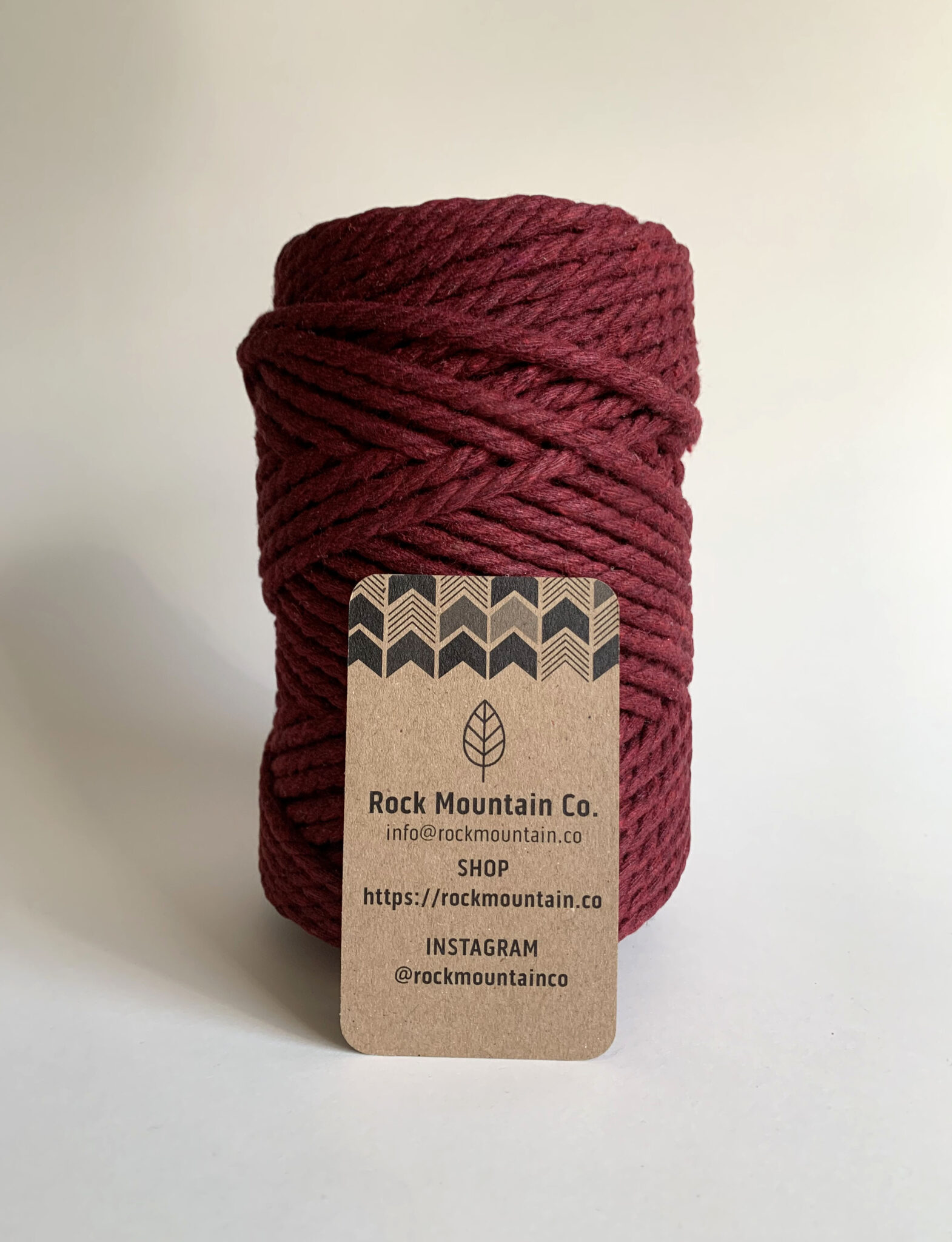 5mm 3 Strand – Red Wine – RMC