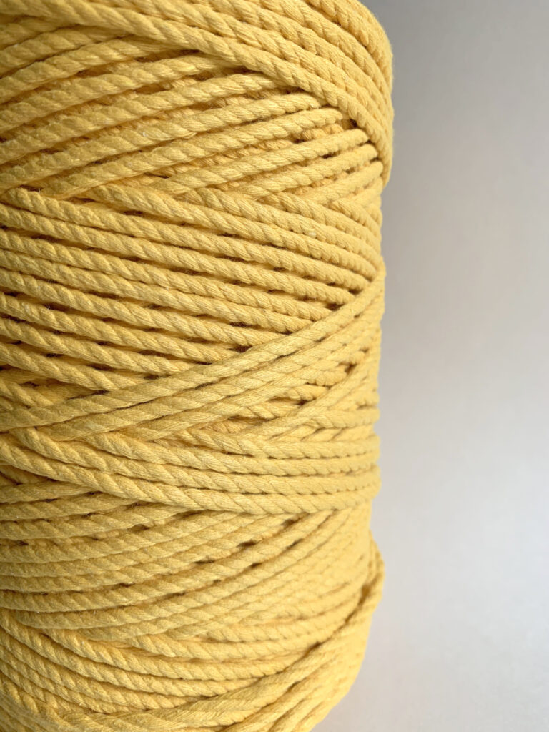 4mm 3 Strand – Yellow – RMC