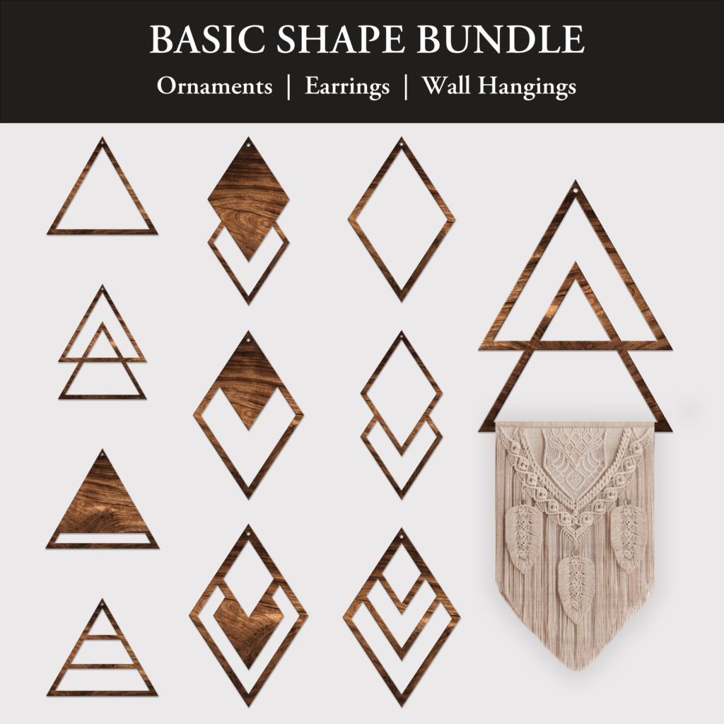 Diamond Macrame Hanger Base Set – RMC