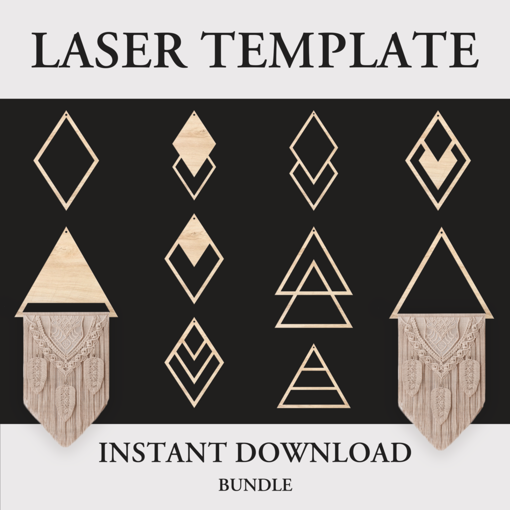 Diamond Macrame Hanger Base Set – RMC